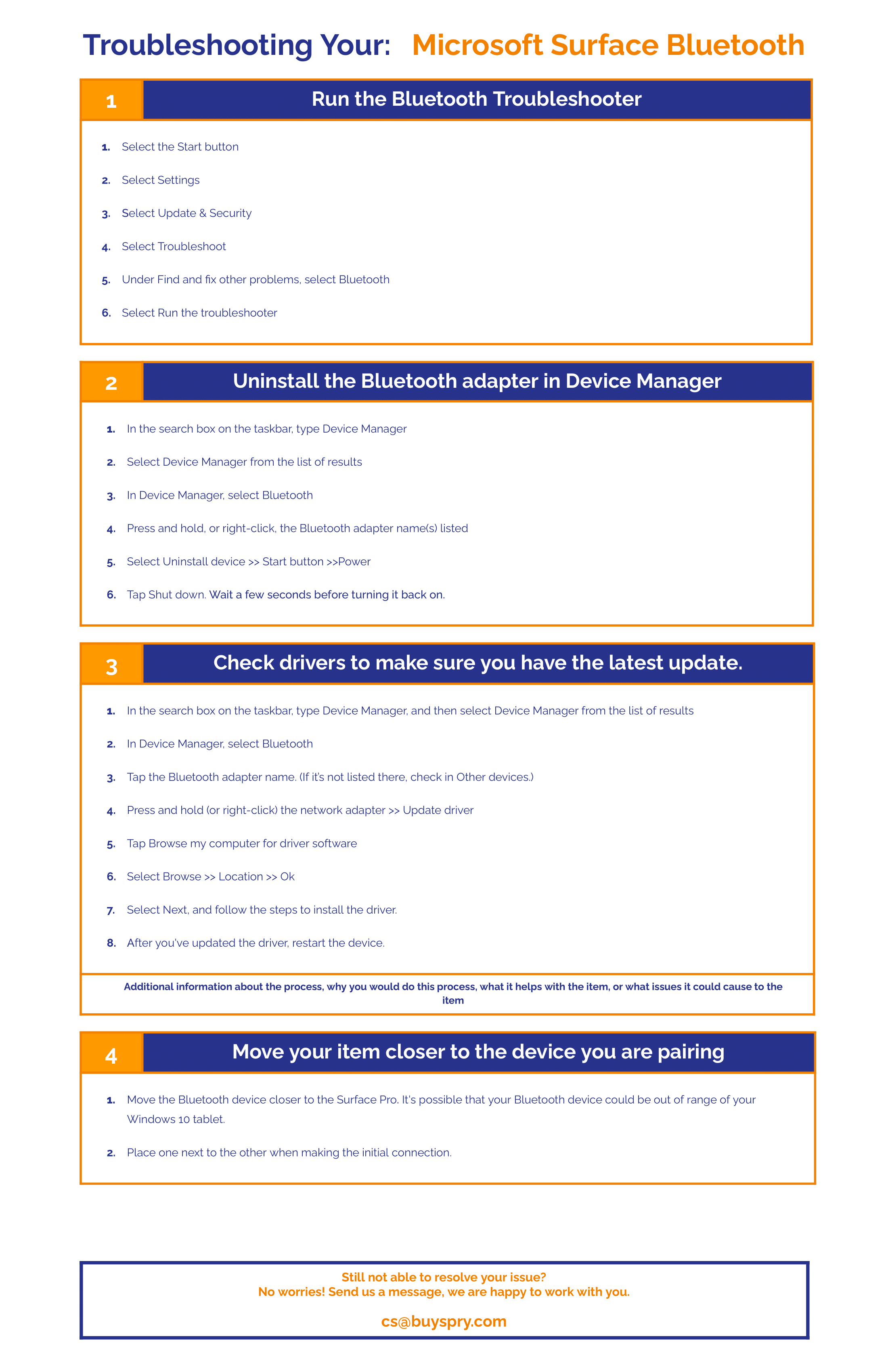Microsoft Surface Bluetooth Issue | Microsoft Surface | BuySPRY ...