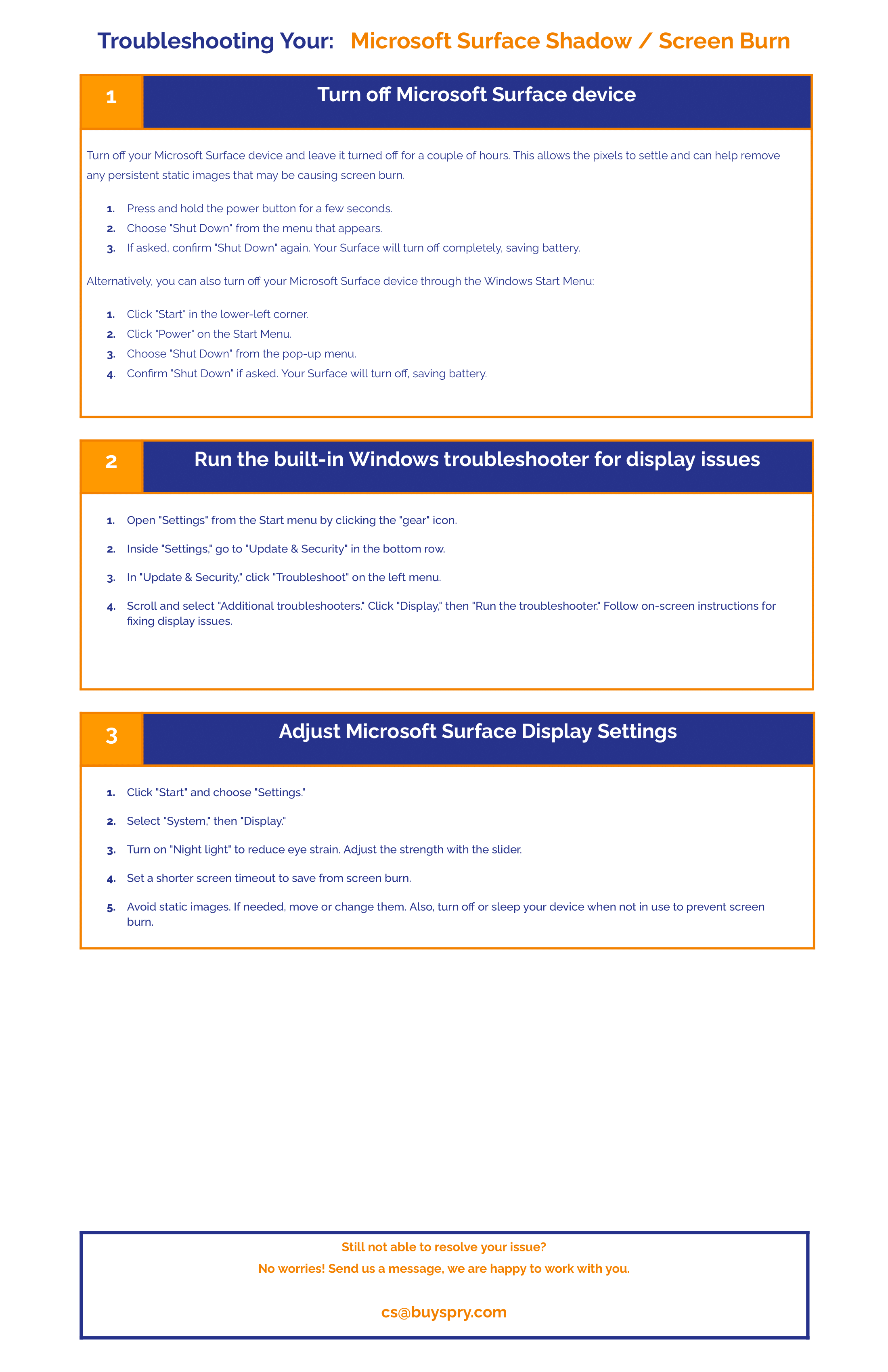 Microsoft Surface Shadow / Screen Burn | Microsoft Surface | BuySPRY ...